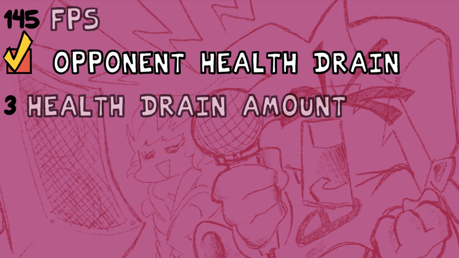 Opponent Health Drain [V-Slice/Base Game] Mod for Friday Night Funkin ...