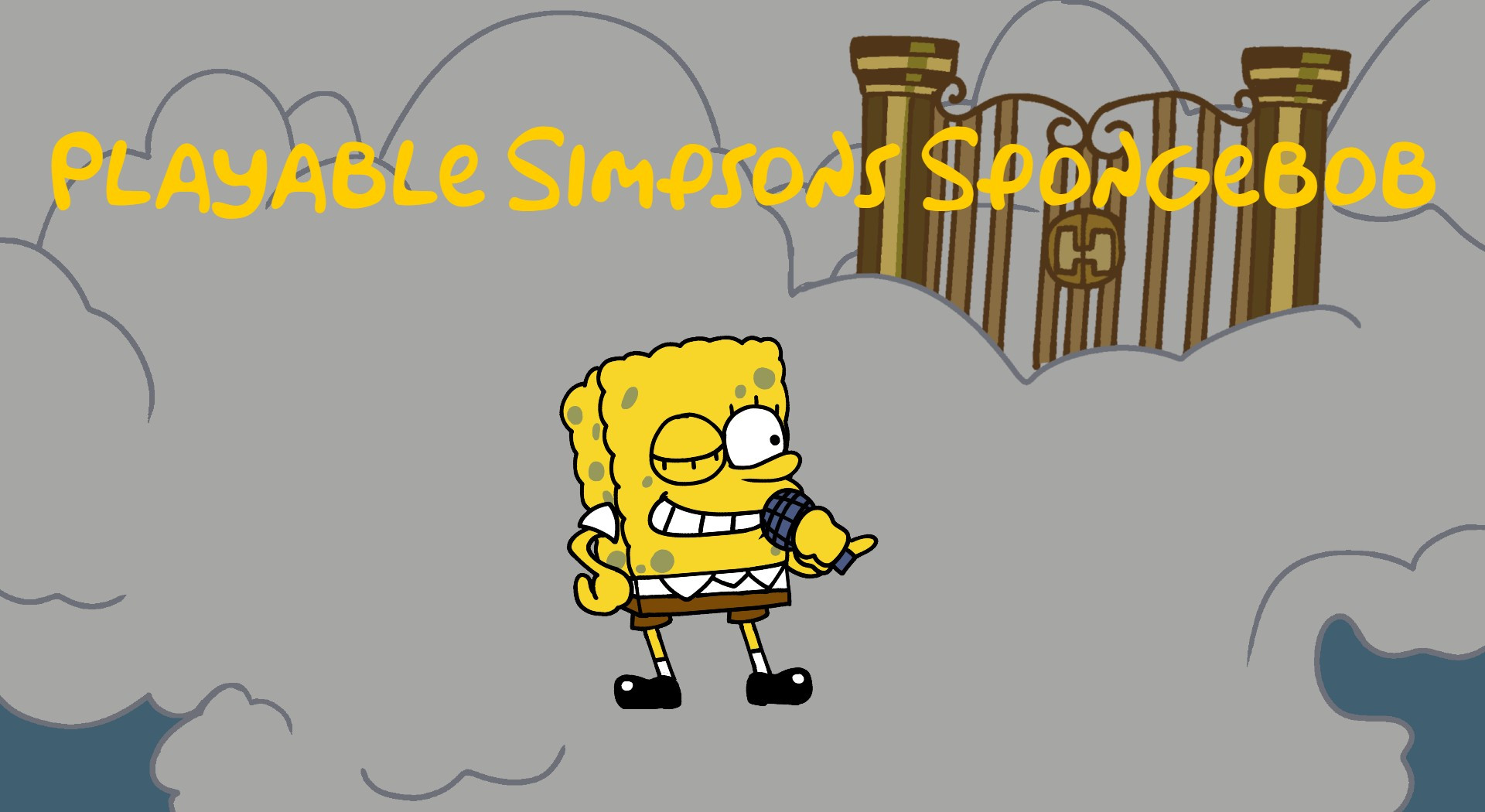 Playable Simpsons Spongebob Mod for Friday Night Funkin' | FNF Mods
