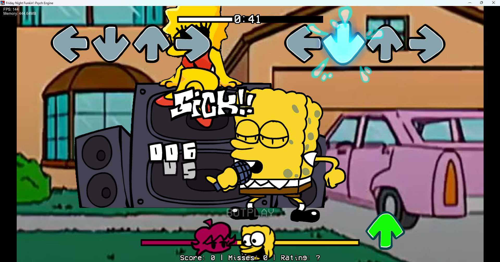 Playable Simpsons Spongebob Mod for Friday Night Funkin' | FNF Mods