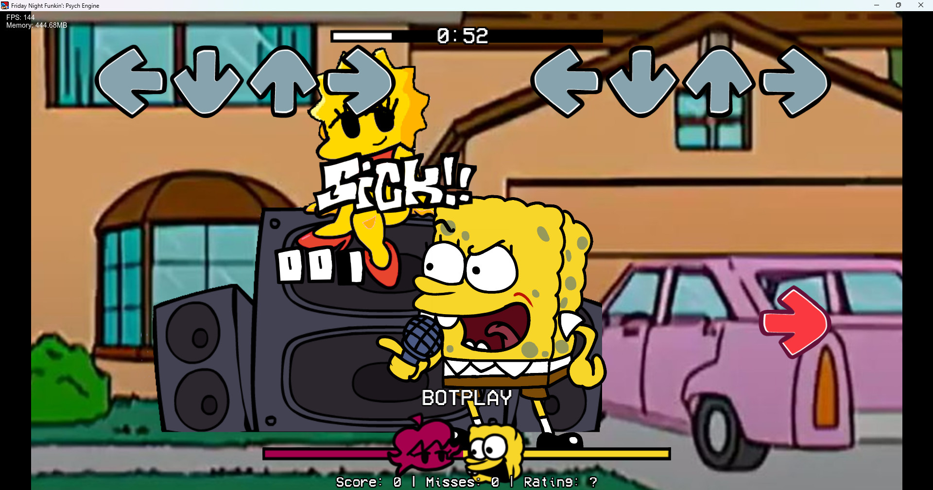 Playable Simpsons Spongebob Mod for Friday Night Funkin' | FNF Mods