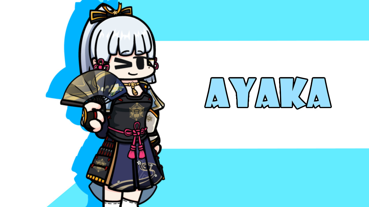 Ayaka Pack Mod for Friday Night Funkin' | FNF Mods