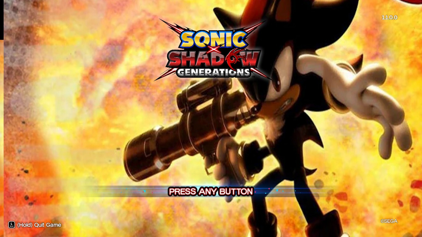 Shadow 2005 Main Menu/Title Screen Mod for Shadow Generations ...