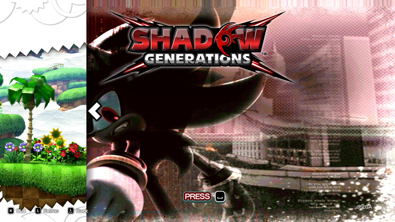 Shadow 2005 Main Menu/Title Screen Mod for Shadow Generations ...