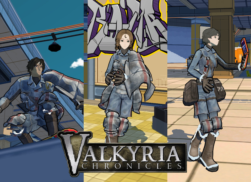 Valkyria Chronicles Character Pack 2 Mod for Bomb Rush Cyberfunk | BRC Mods