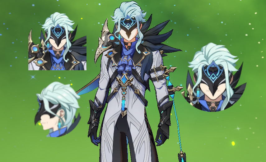 Icons For Prime Dottore Baizhu! Mod for Genshin Impact | GI Mods