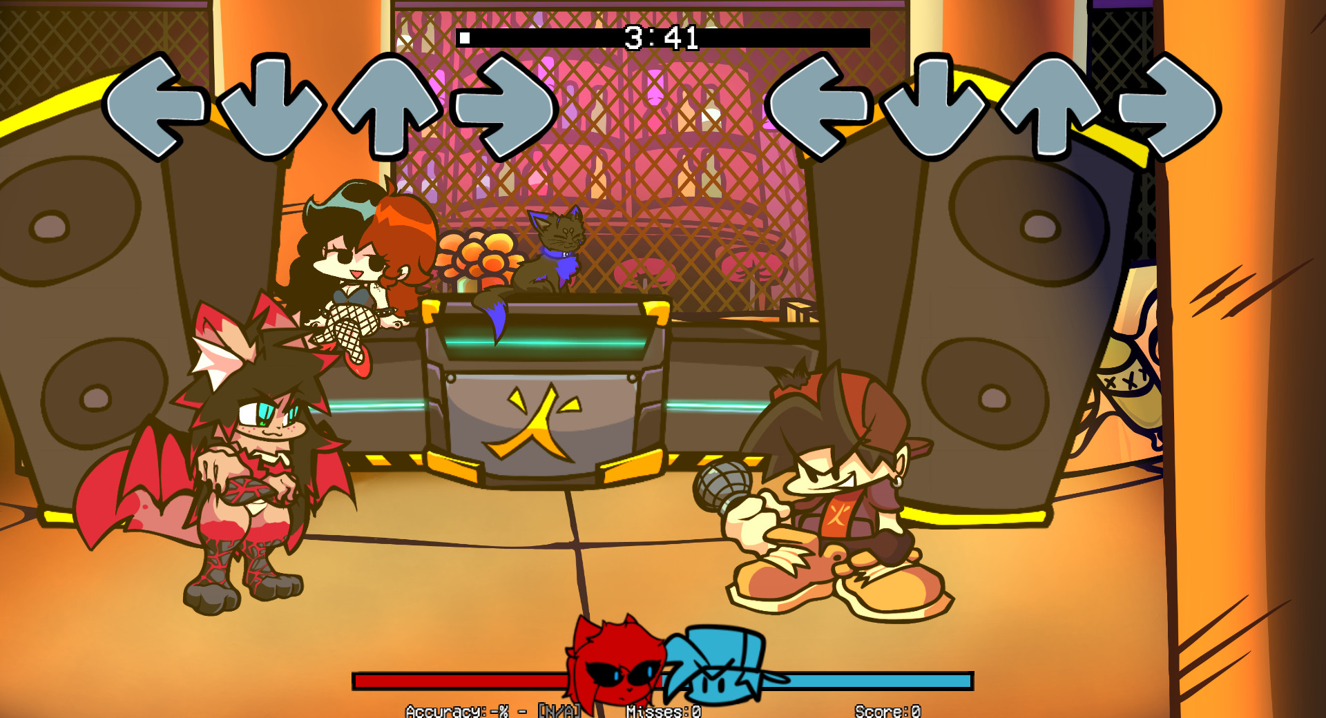 Friday Night Funkin': Hellfire Blazin' (Demo) Mod for Friday Night ...