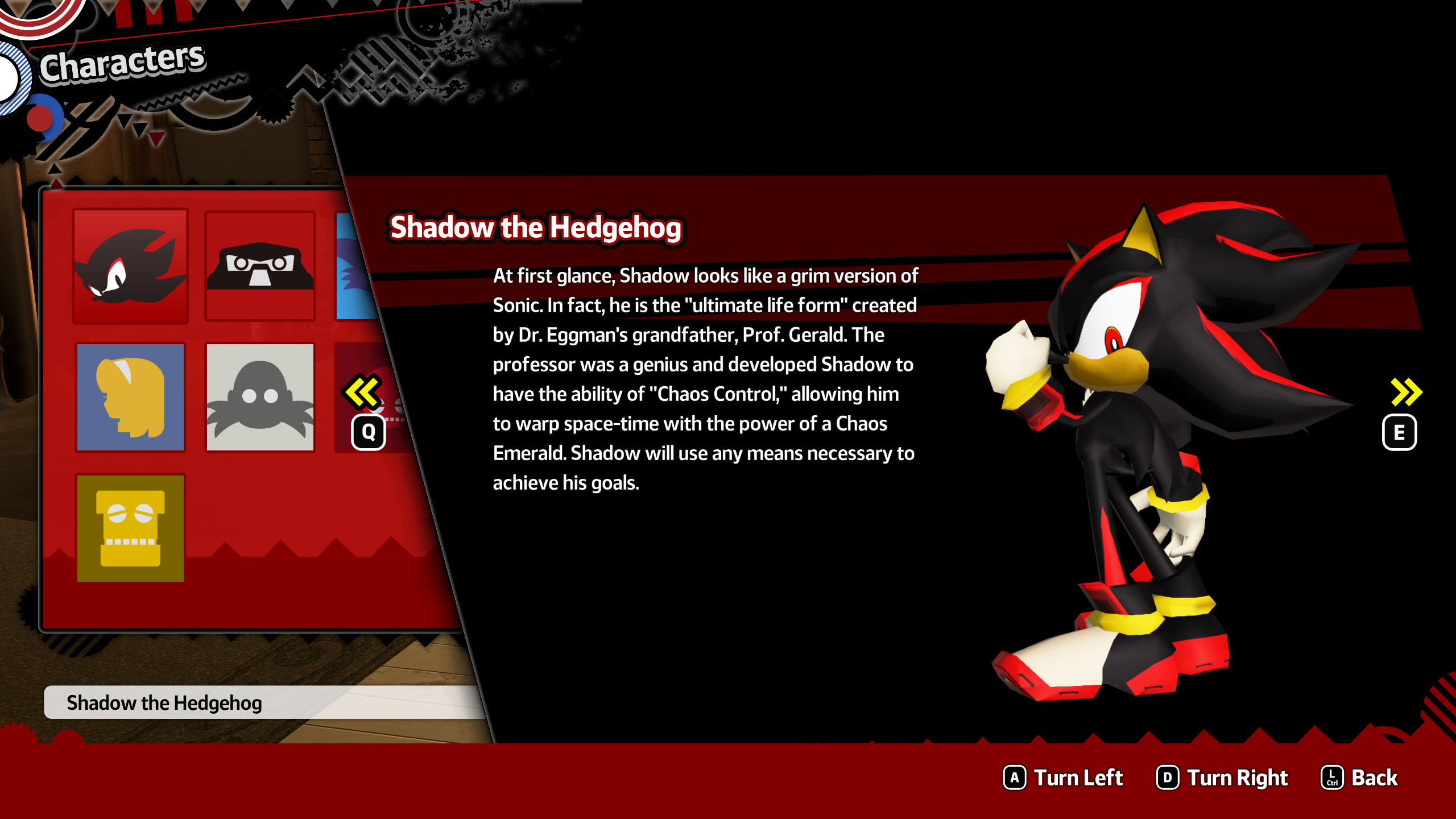 Sonic Heroes Shadow Model Mod for Shadow Generations | SXSGShadow Mods