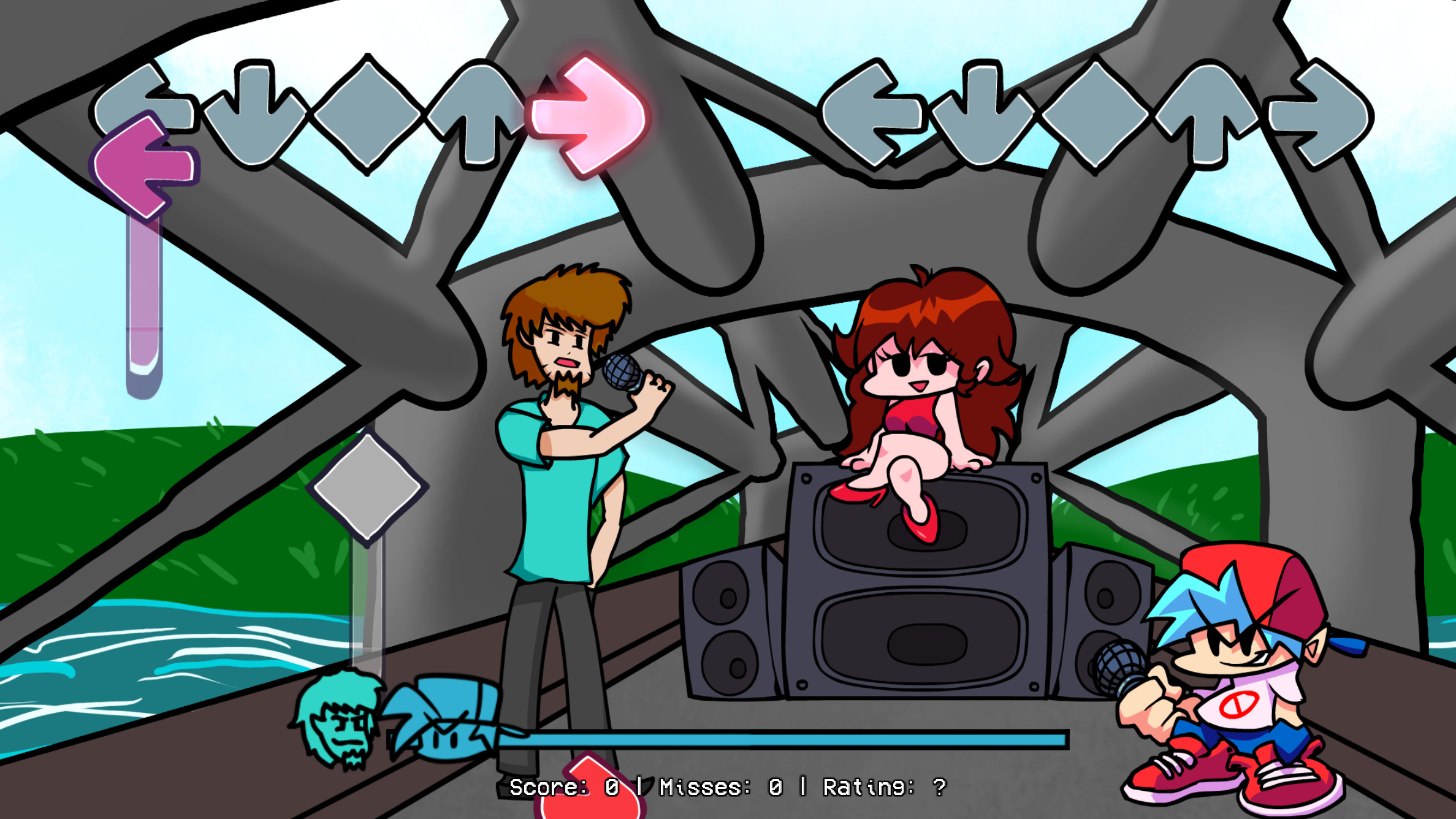 Turquoise Shaggy (Final Update) [unofficial] Mod for Friday Night ...