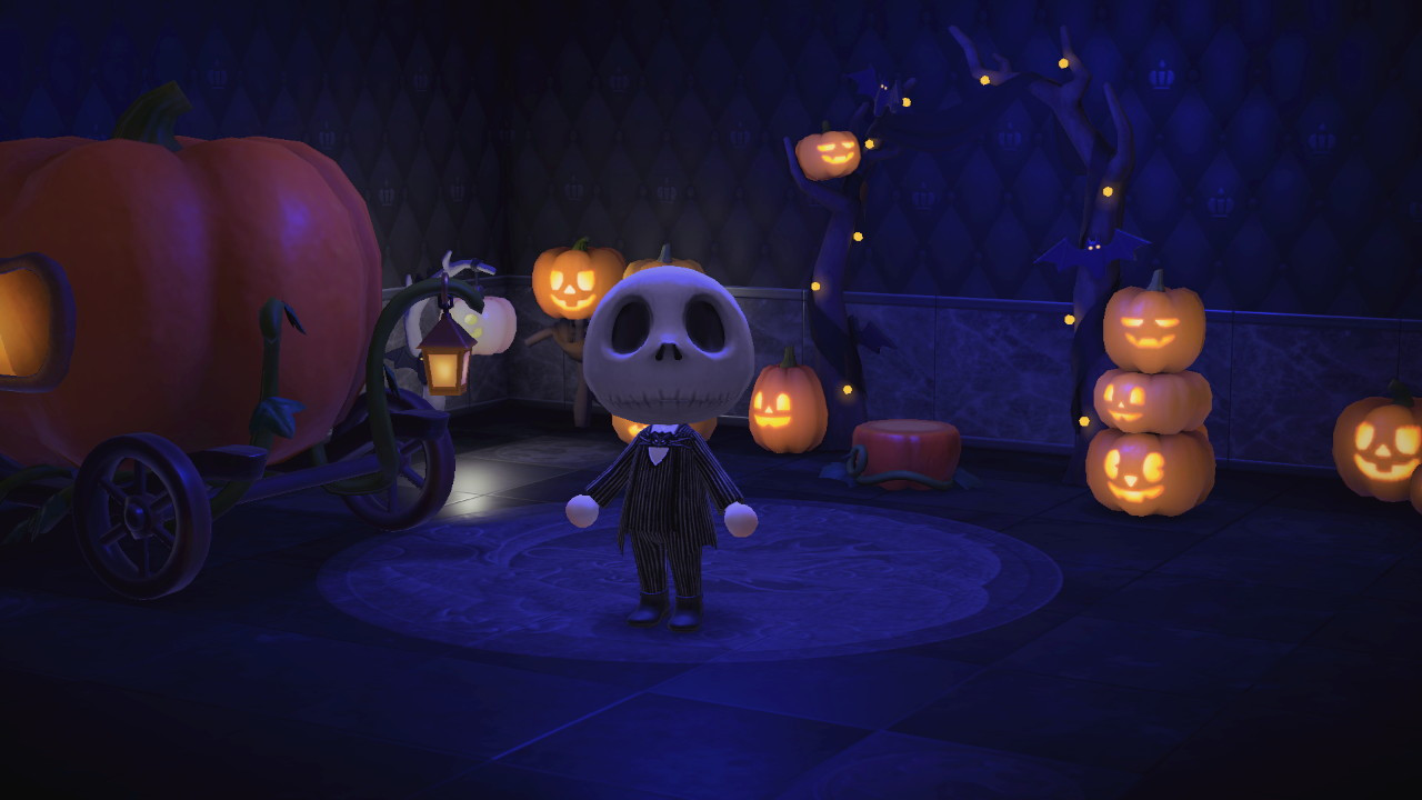 Jack Skellington Outfit Mod for Animal Crossing: New Horizons | ACNH Mods