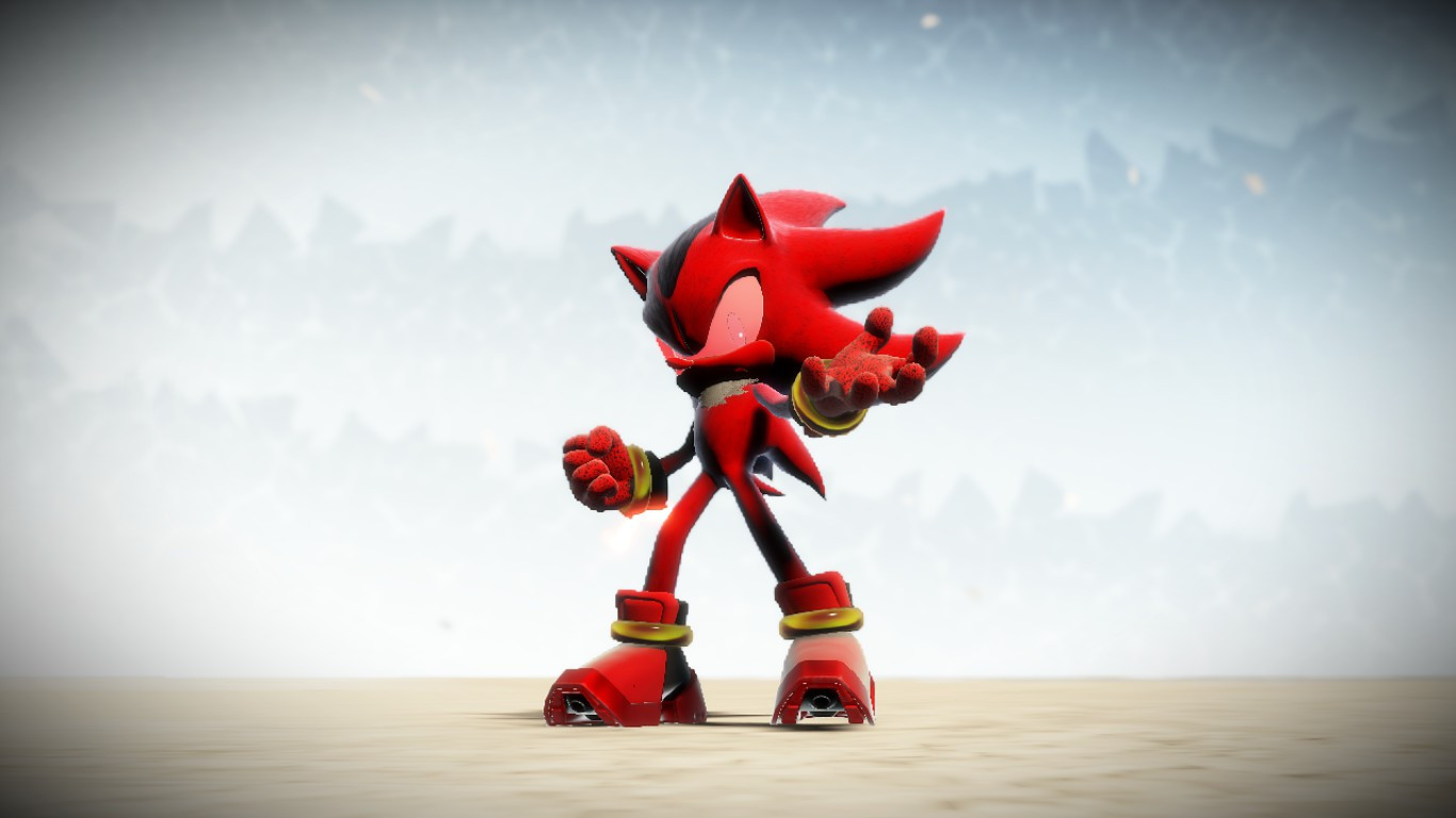 Red and Black Shadow (Deadpool) Mod for Shadow Generations | SXSGShadow ...