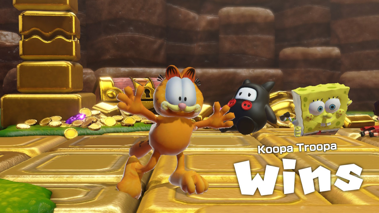 Garfield Joins The Party! Mod for Super Mario Party Jamboree | SMPJ Mods