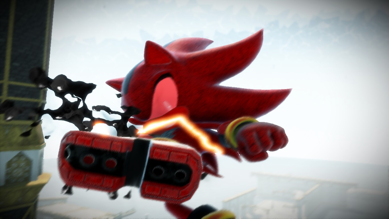 Red and Black Shadow (Deadpool) Mod for Shadow Generations | SXSGShadow ...