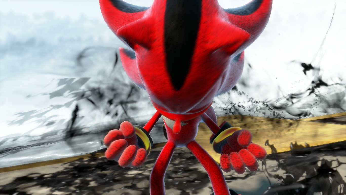 Red and Black Shadow (Deadpool) Mod for Shadow Generations | SXSGShadow ...