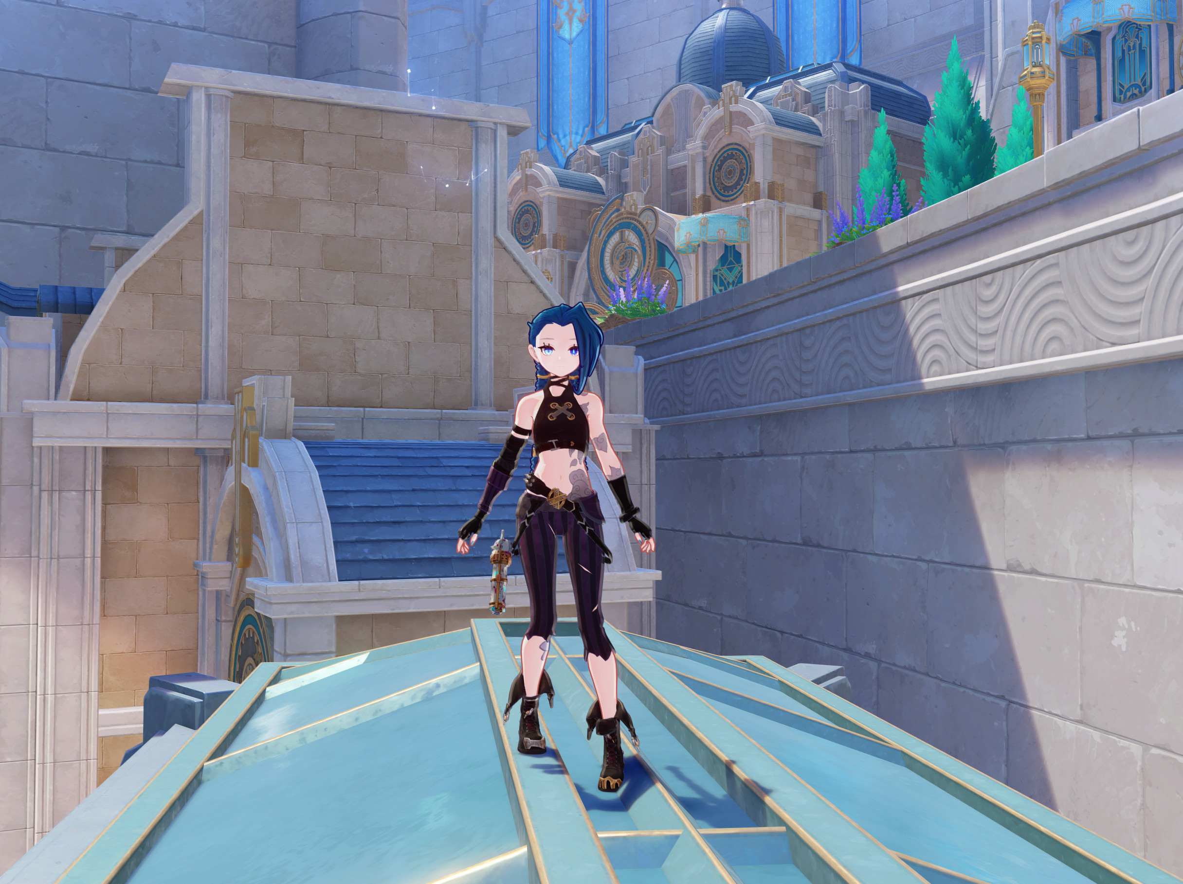 Jinx cosplay for Furina Mod for Genshin Impact | GI Mods