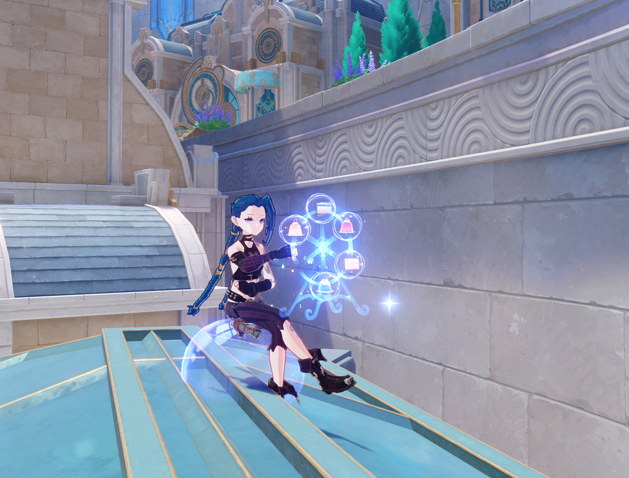 Jinx cosplay for Furina Mod for Genshin Impact | GI Mods