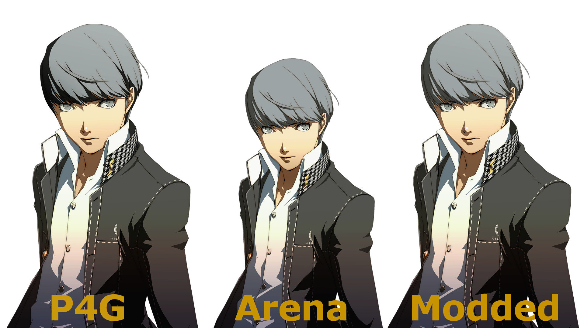 Arena-Style Yu Narukami Bustups Mod for Persona 4 Golden PC (64 Bit) | P4G64 Mods