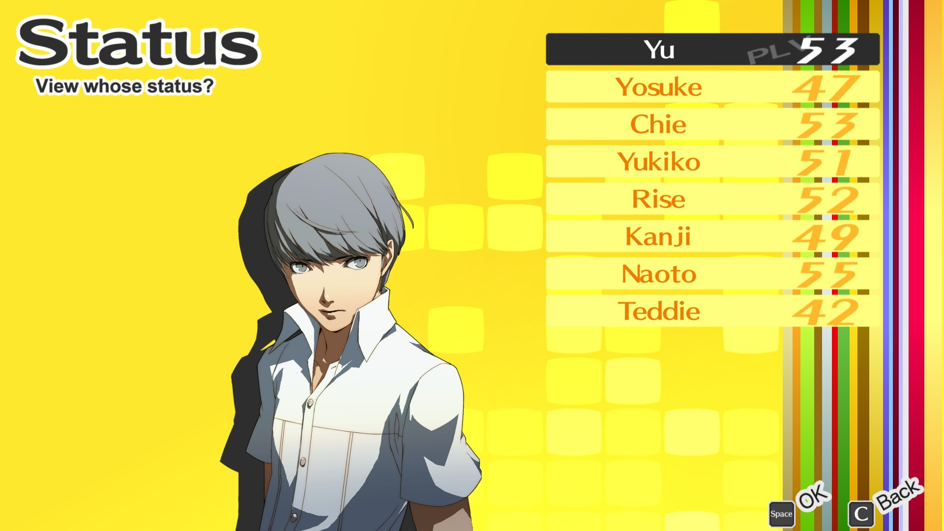 Arena-Style Yu Narukami Bustups Mod for Persona 4 Golden PC (64 Bit) | P4G64 Mods
