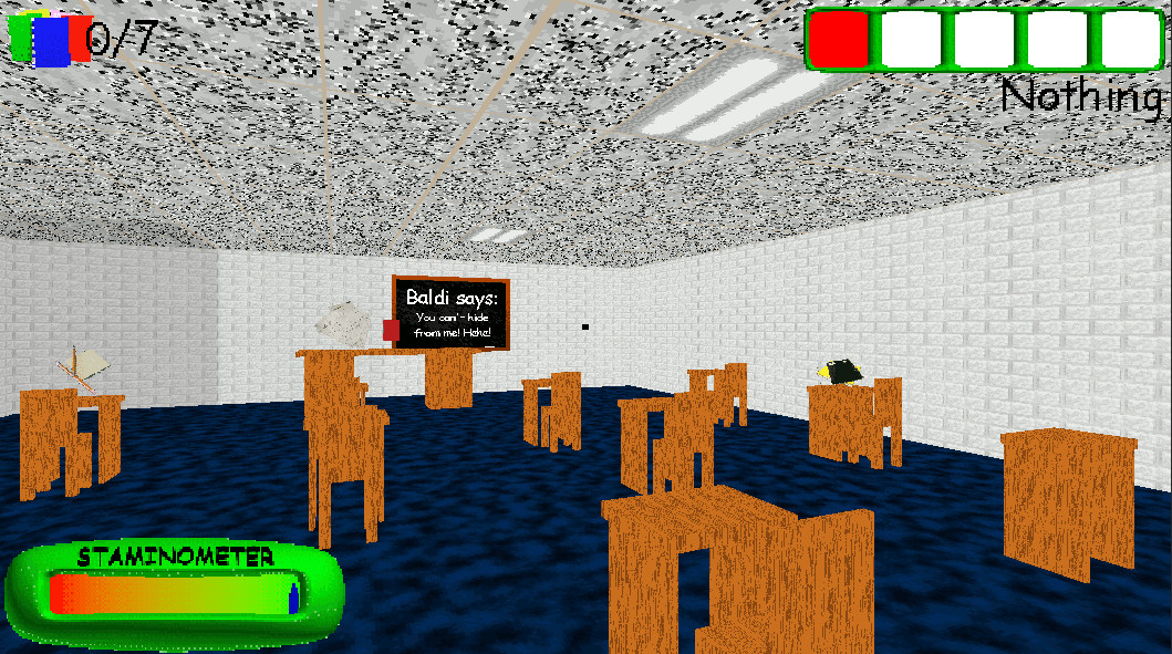 Baldi Basics Classic Remastered In Speedrunning Mod for Baldi's Basics ...