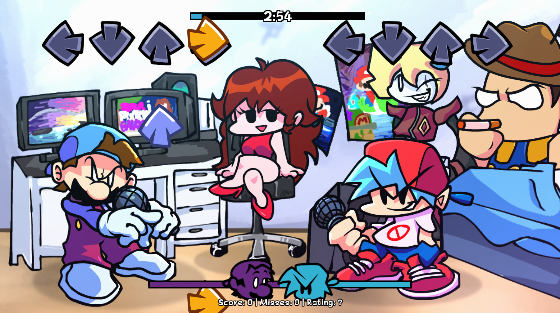 Super Funkin' Galaxy [DEMO V2.3] Mod for Friday Night Funkin' | FNF Mods