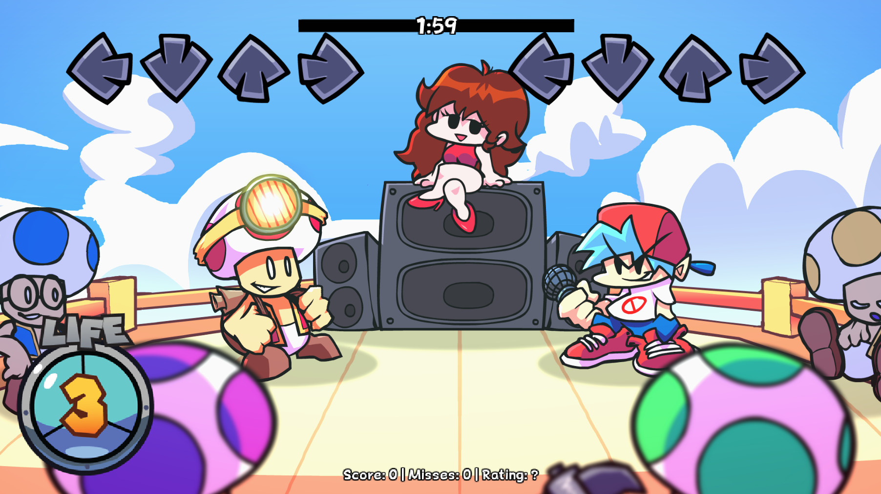 Super Funkin' Galaxy [DEMO V2.3] Mod for Friday Night Funkin' | FNF Mods