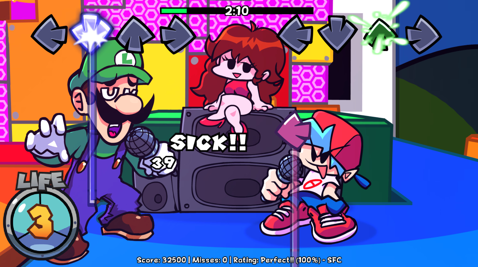 Super Funkin' Galaxy [DEMO V2.3] Mod for Friday Night Funkin' | FNF Mods