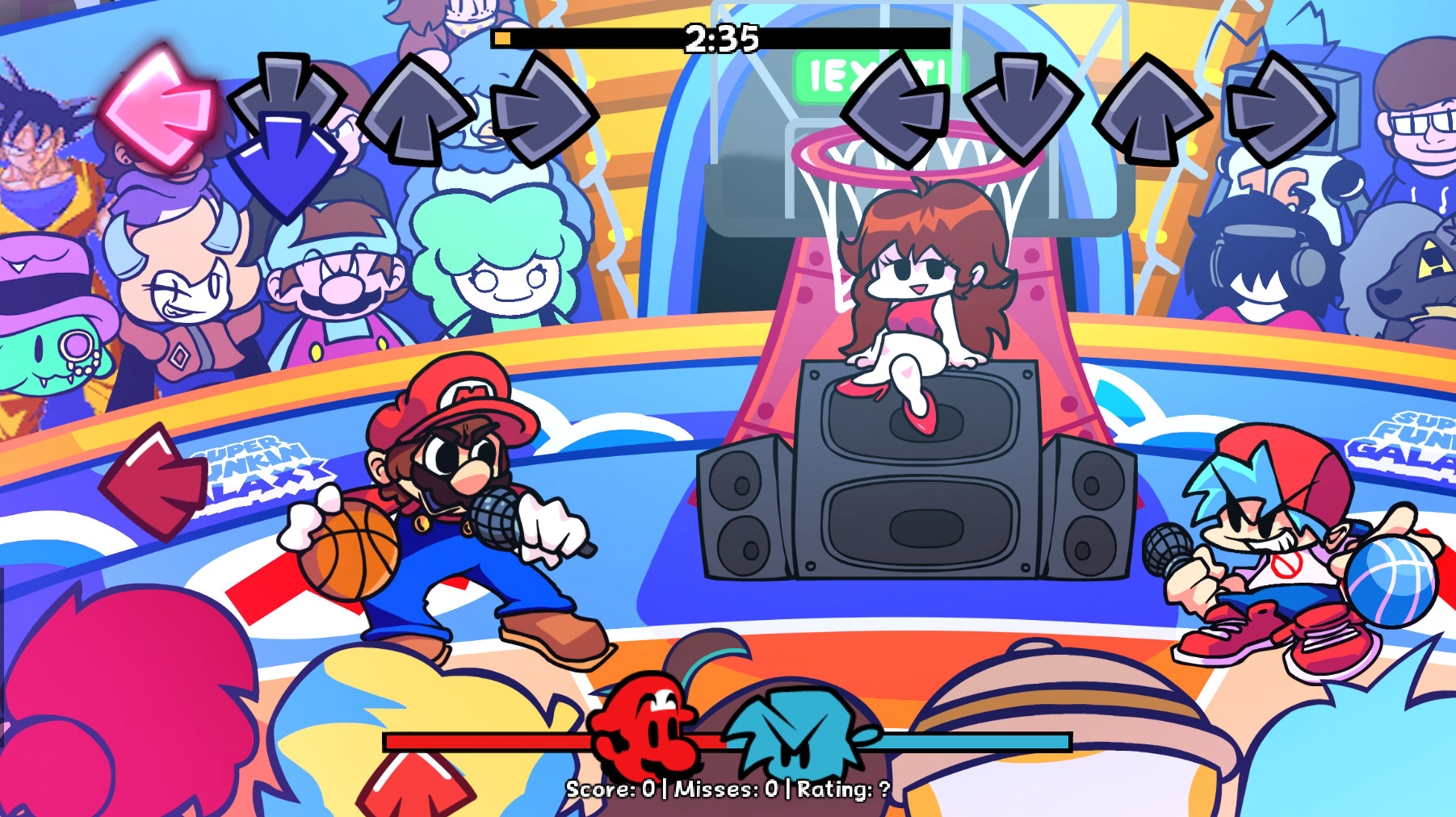 Super Funkin' Galaxy [DEMO V2.3] Mod for Friday Night Funkin' | FNF Mods