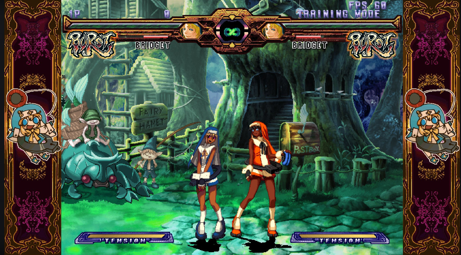 Type C Sidebar Chibis Redrawn Mod for Guilty Gear XX Accent Core Plus R ...