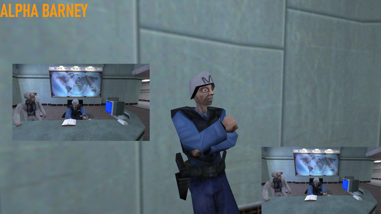 barney alpha Mod for Half-Life | HL Mods