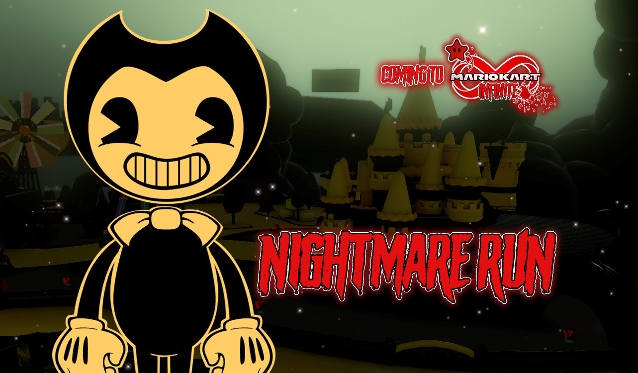Nightmare Run (Bendy and the Ink Machine) Mod for Mario Kart 8 Deluxe | MK8D Mods