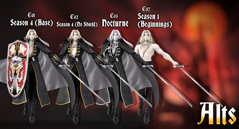Castlevania - Alucard (Netflix) Mod for Super Smash Bros. Ultimate ...