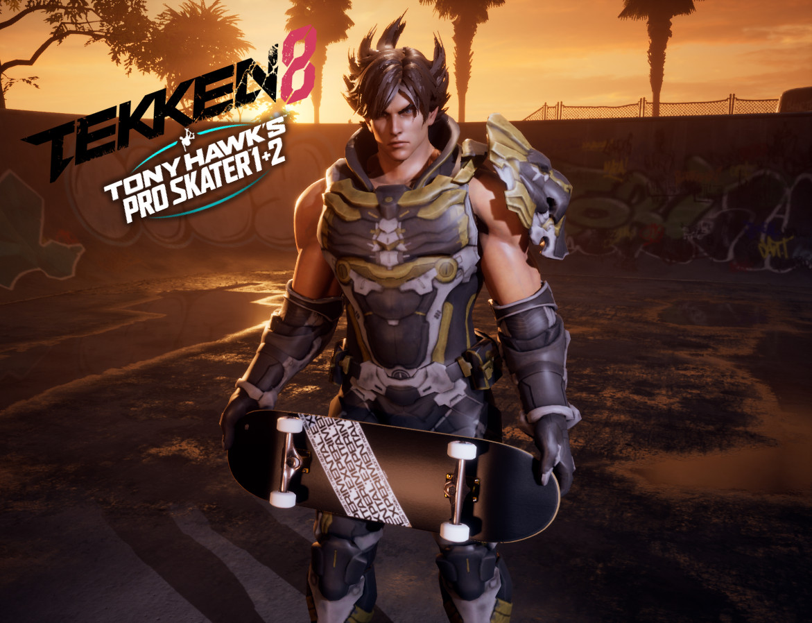 Lars (Tekken 7 Outfit) Mod for Tony Hawk Pro Skater 1+2 | THPS 1+2 Mods