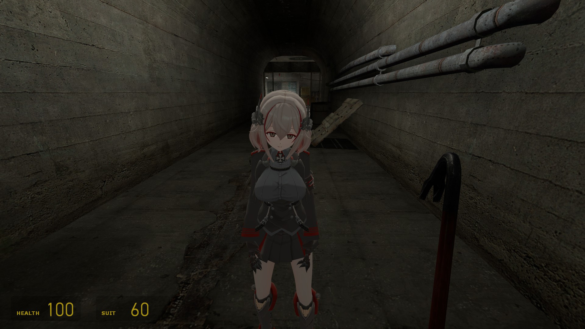 Roon (Azur Lane: Crosswave) replaces Alyx Mod for Half-Life 2 | HL2 Mods