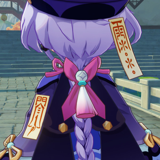 Red Qiqi Talismans Mod for Genshin Impact | GI Mods
