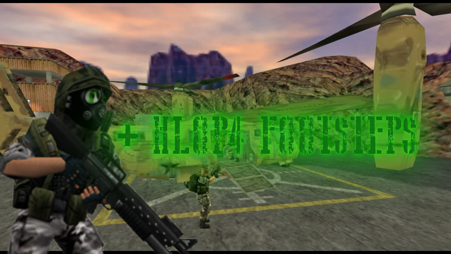 HL1 grunt sounds + HL;OP4 footsteps Mod for Counter-Strike 1.6 | CS1.6 Mods