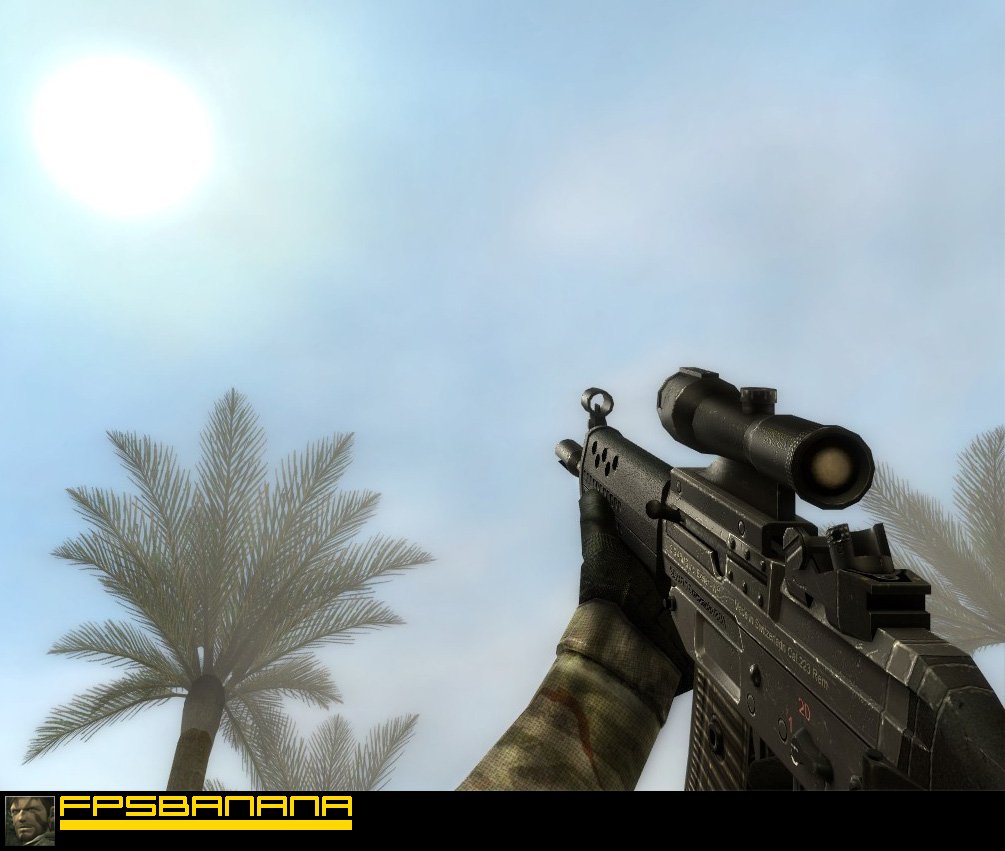 Default SG552 retex Mod for Counter-Strike: Source | CS:S Mods