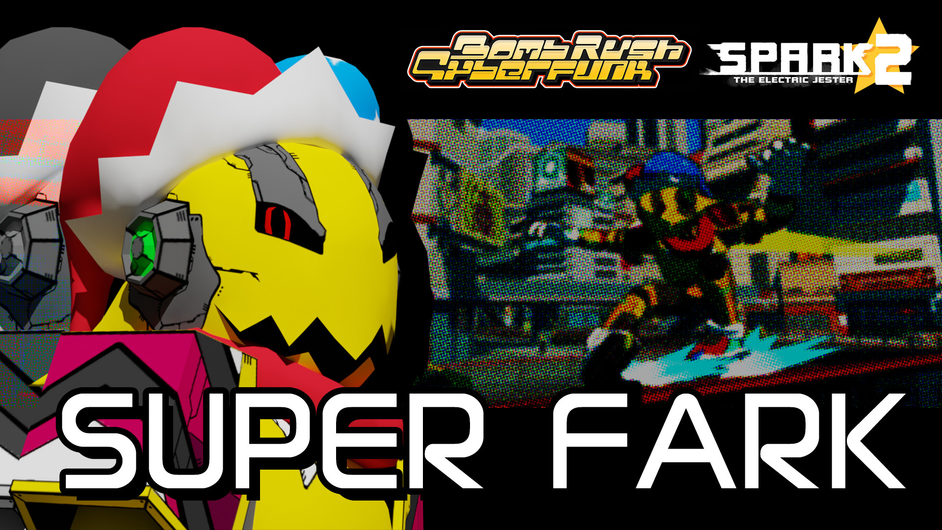 Super Fark from Spark 2 Mod for Bomb Rush Cyberfunk | BRC Mods