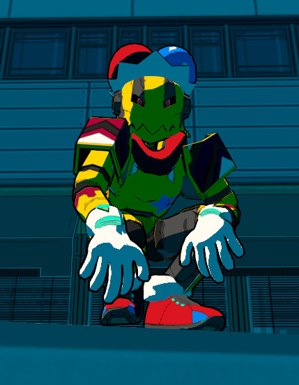 Super Fark from Spark 2 Mod for Bomb Rush Cyberfunk | BRC Mods