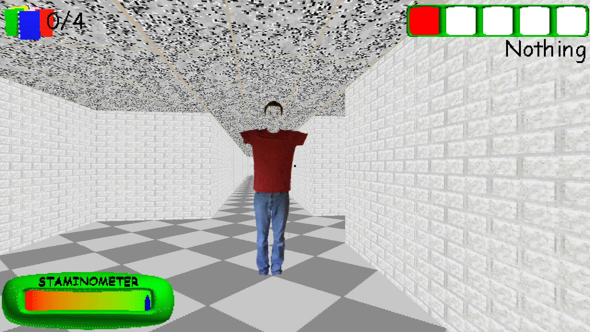 (V0.7.X ONLY) NULL over Baldi Mod for Baldi's Basics | Baldi Mods