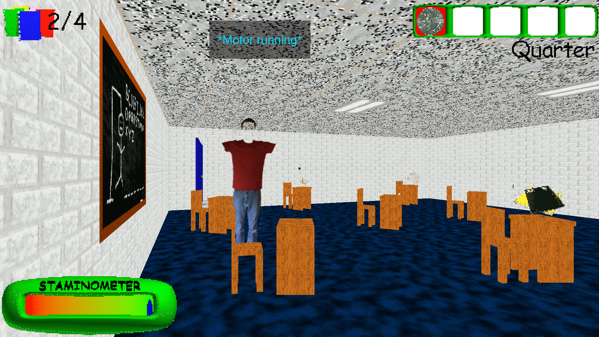 (V0.7.X ONLY) NULL over Baldi Mod for Baldi's Basics | Baldi Mods