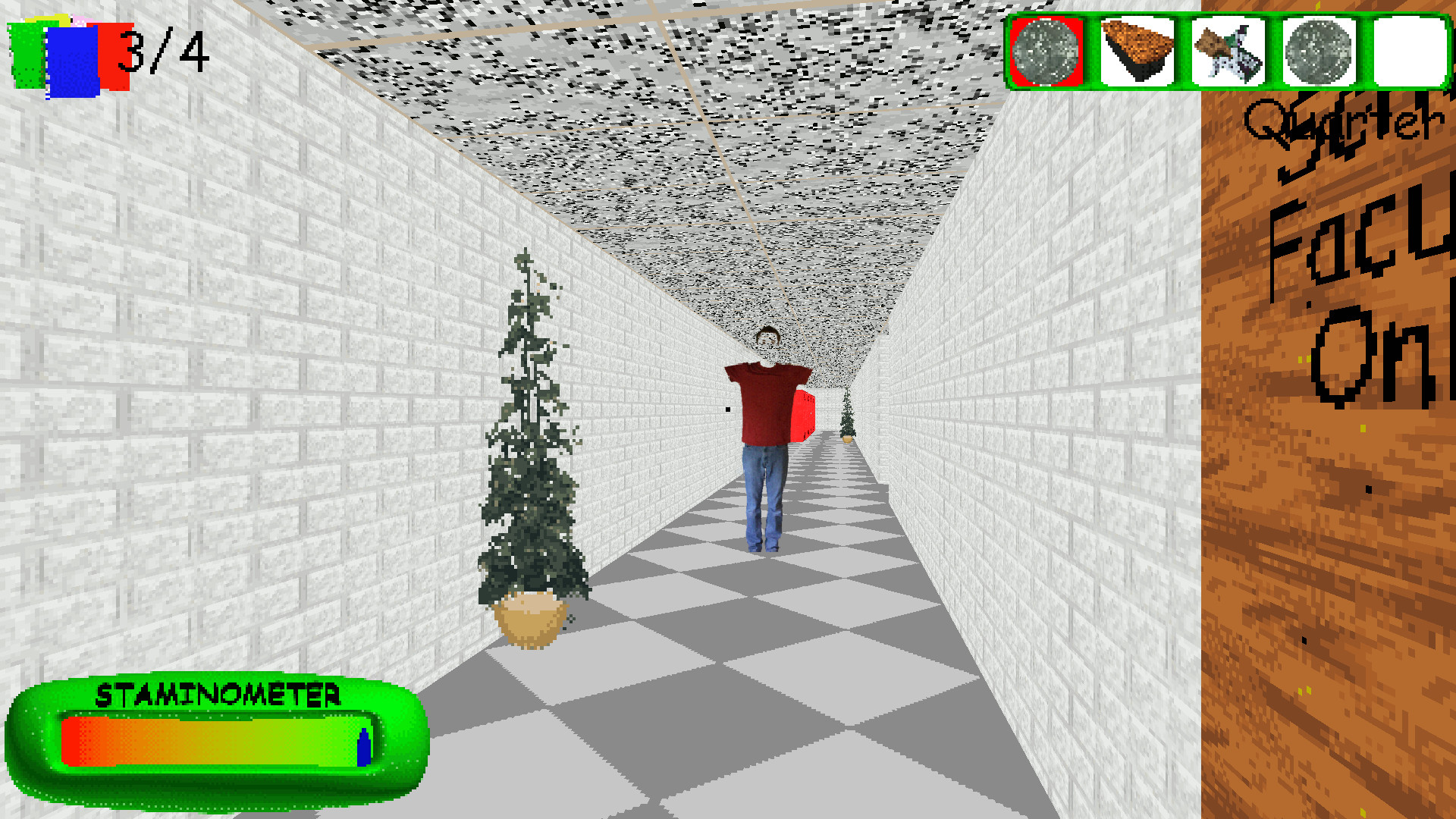 (V0.7.X ONLY) NULL over Baldi Mod for Baldi's Basics | Baldi Mods