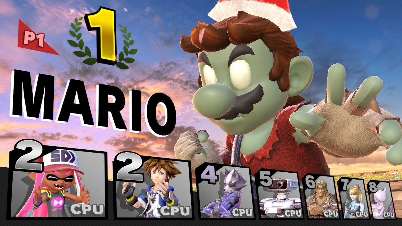 What if Mario Zombie? Mod for Super Smash Bros. Ultimate | SSBU Mods