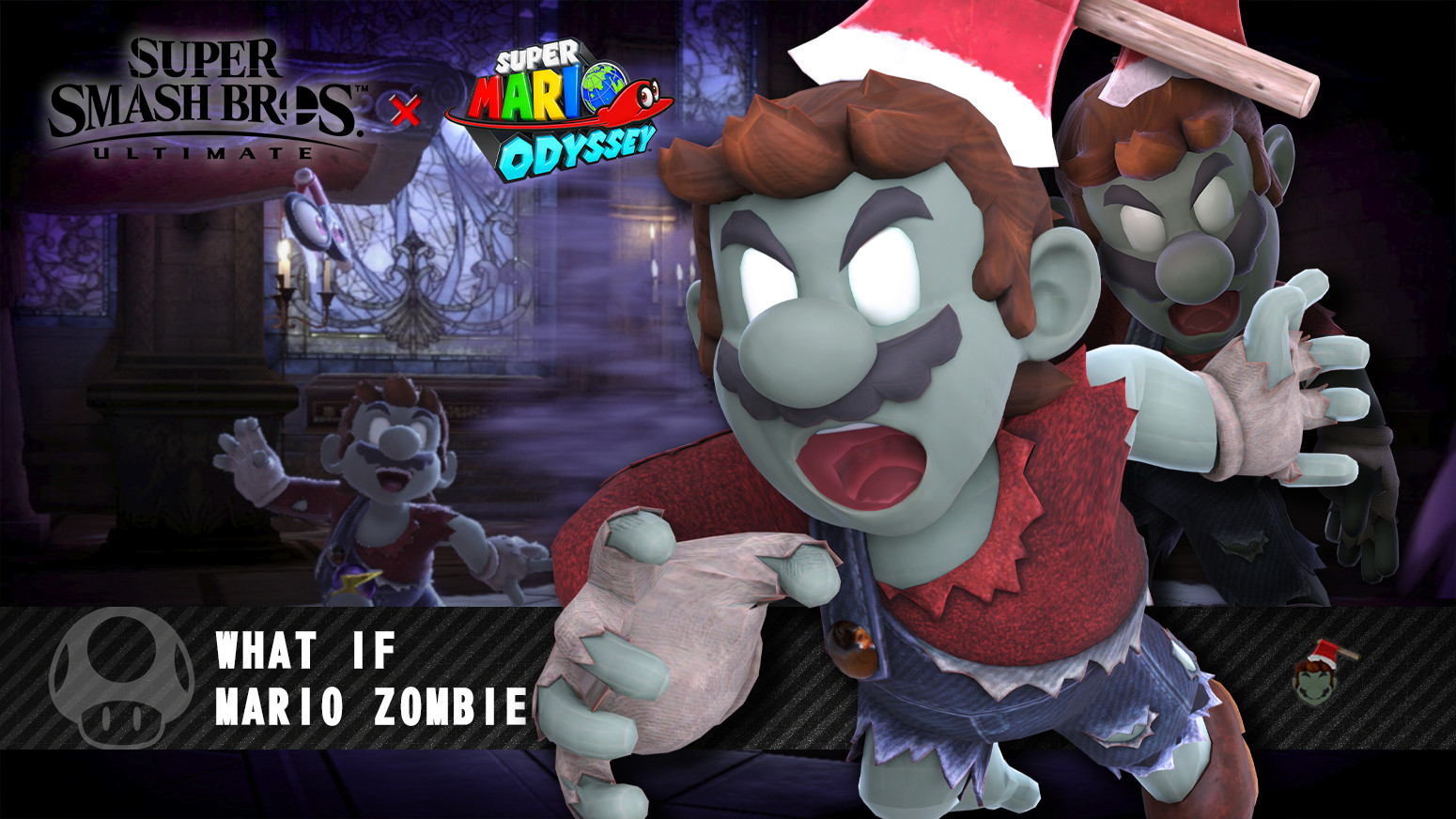 What if Mario Zombie? Mod for Super Smash Bros. Ultimate | SSBU Mods