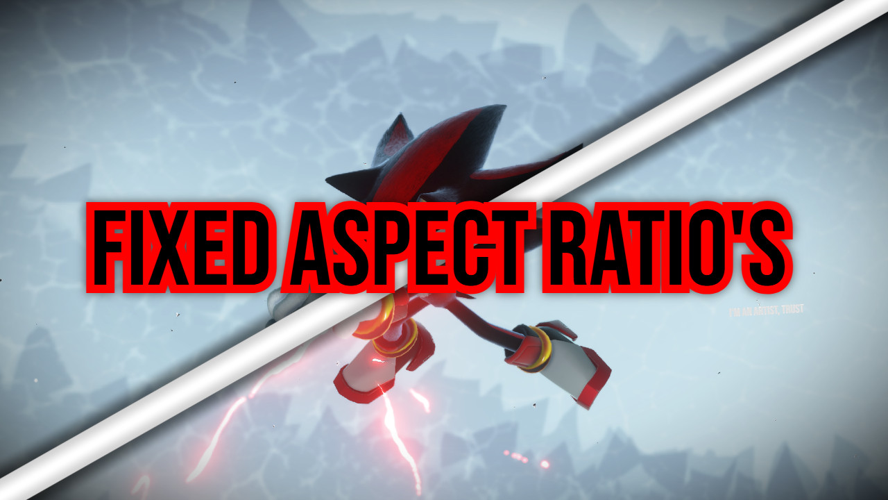 Fixed Cutscene Aspect Ratios Mod for Shadow Generations | SXSGShadow Mods