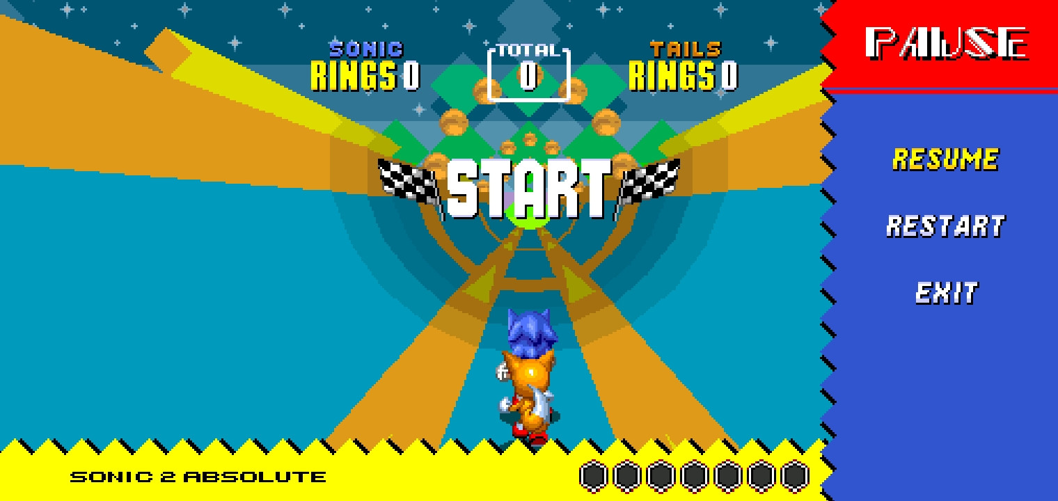 Retry Special Stages Mod for Sonic The Hedgehog 2 Absolute | S2A Mods