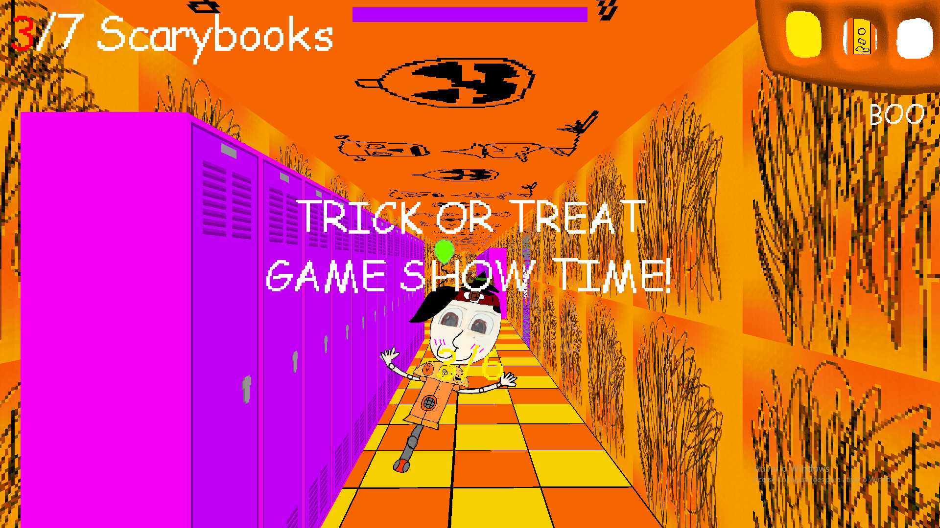 MARCELLO basics halloween edition V2 Mod for Baldi's Basics | Baldi Mods