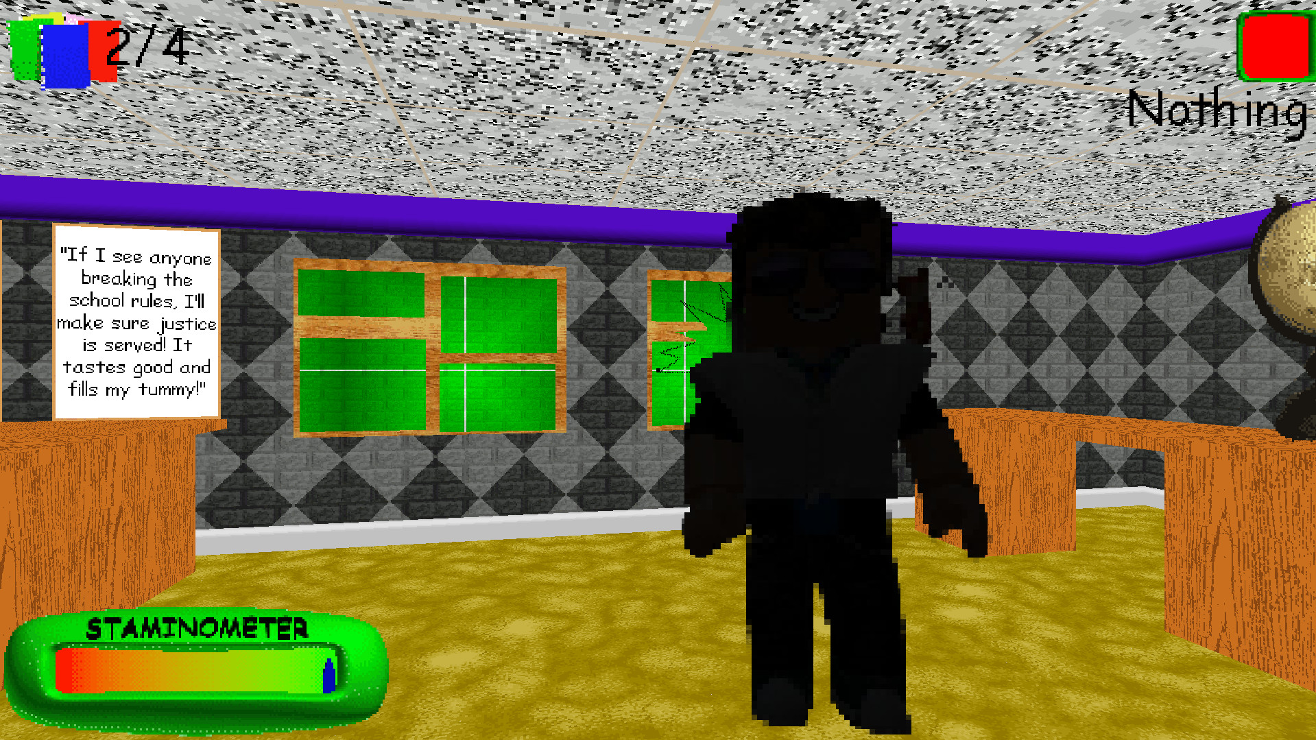 Radamesis over Baldi (Not reskin) 0.7.X Mod for Baldi's Basics | Baldi Mods