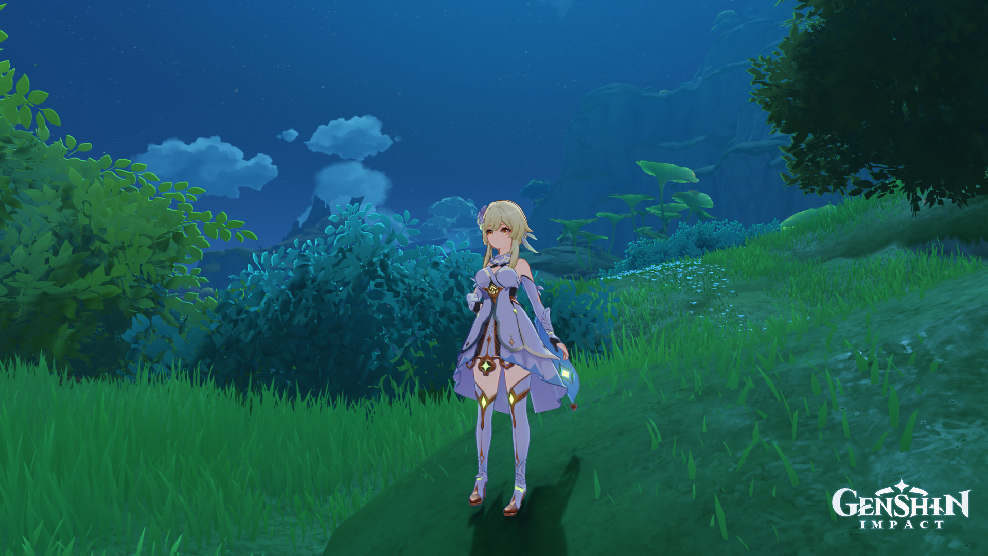 Glowing Thicc Lumine Mod for Genshin Impact | GI Mods