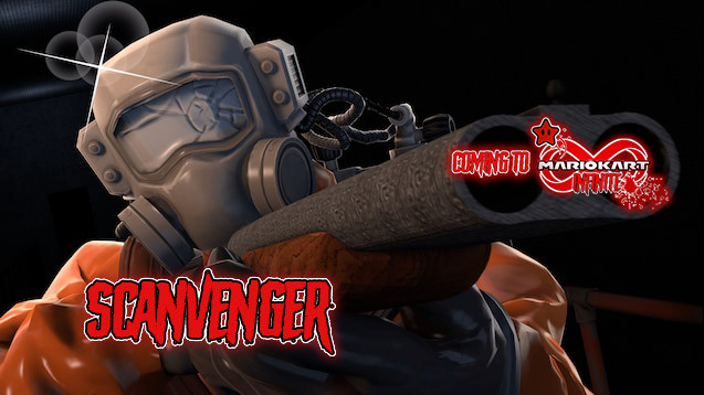 Lethal Company Scavenger Mod for Mario Kart 8 Deluxe | MK8D Mods