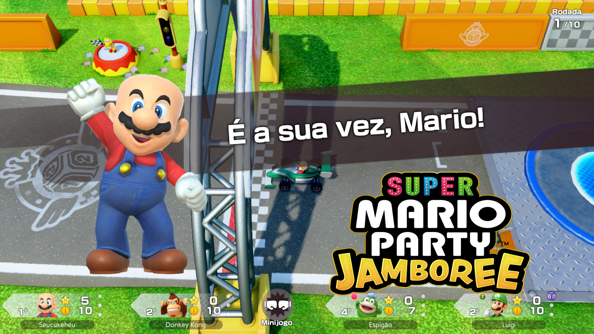 Super Mario Bald Mod for Super Mario Party Jamboree | SMPJ Mods