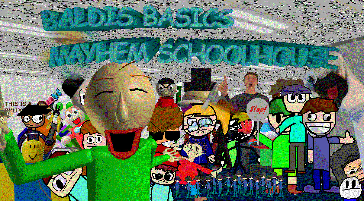 The Baldi Basics In Mayhem School! Mod for Baldi's Basics | Baldi Mods